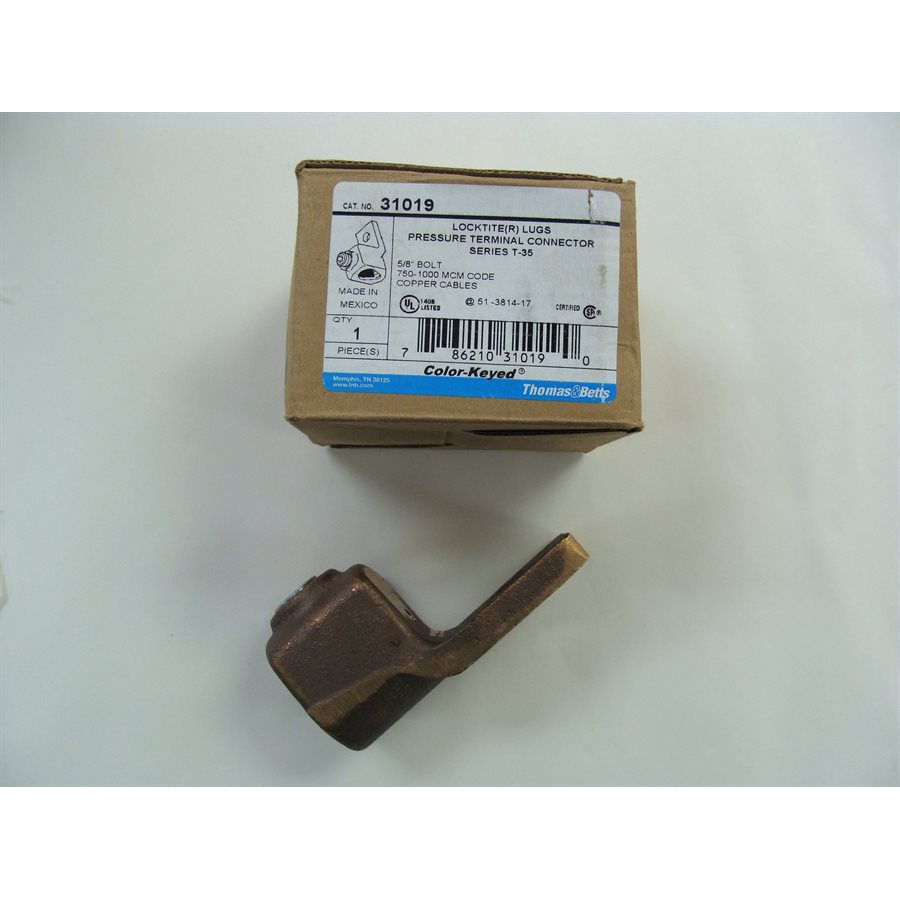 CONNECTEUR ELECTRIQUE ( TERMINAL ) 5 / 8 PO ( 750 - 1000 MCM