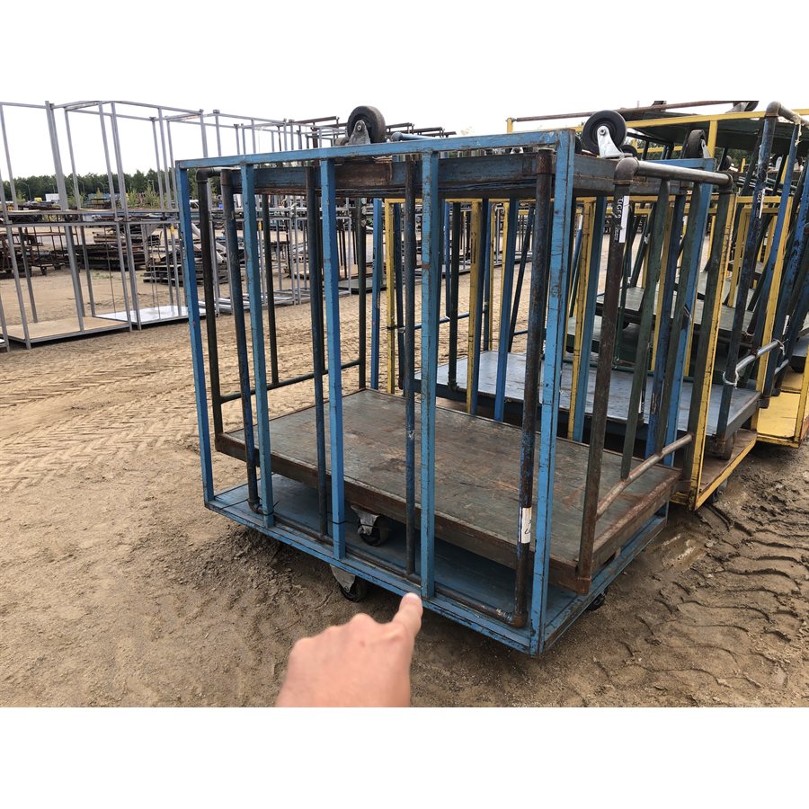 RACK A ROULETTE 51X75X73 HAUT