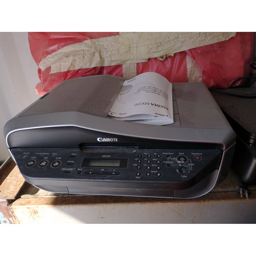 IMPRIMANTE USAGEE CANON MX310