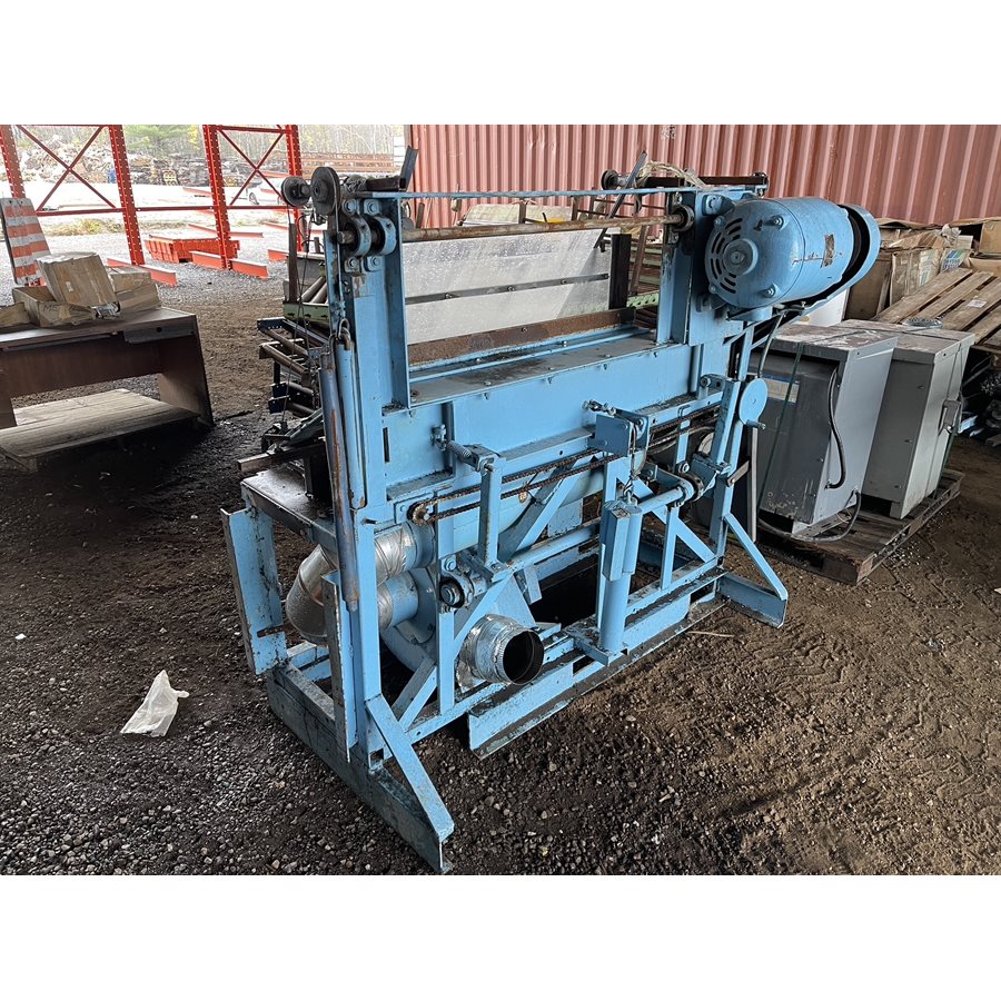 MACHINE A ROULEAU 8 LAME 6PO MOTEUR 7.5HP 550V