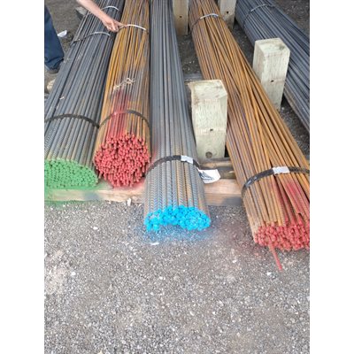 ACIER ARMATURE À BÉTON - 20MM X 6M (3 / 4PO X 20PI) (BLEU)