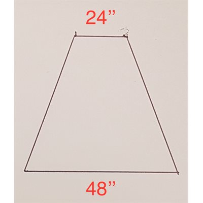 REDUIT CONCENTRIQUE 48PO - 24PO DIA